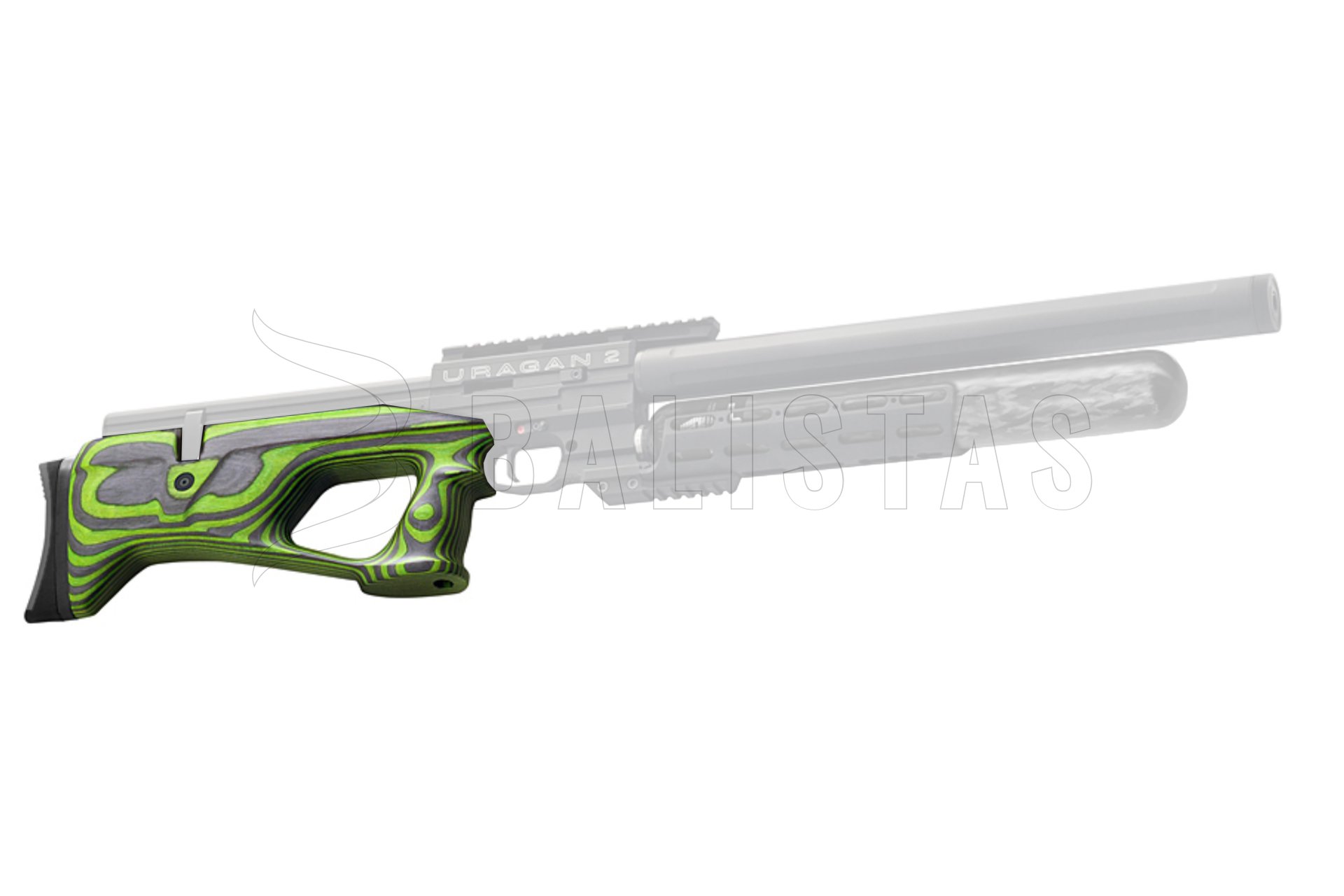 Airgun Technology 2 Uragan 2 Grüner Laminatschaft | Balistas.at